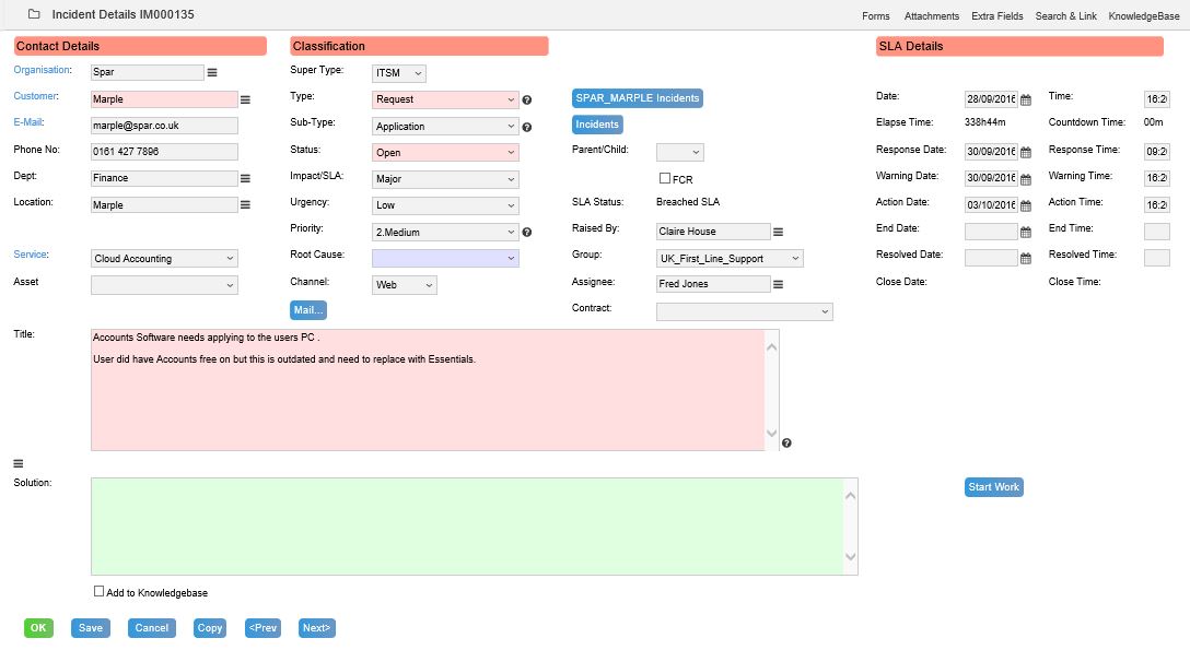 Incident Management House on the Hill Service Desk Software