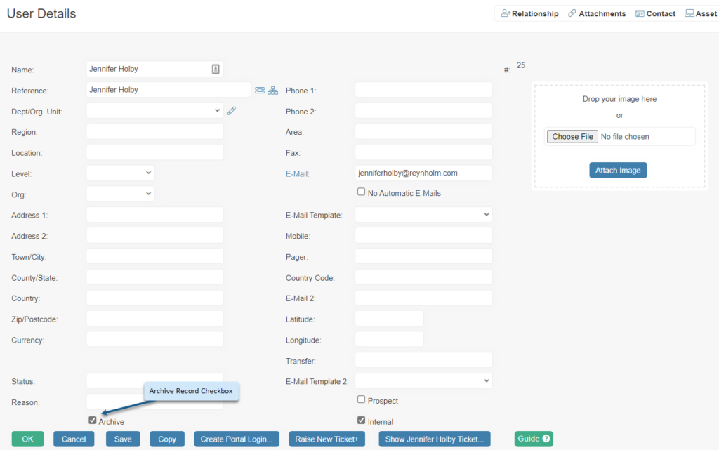 Archiving/Deleting Records - houseonthehill.com