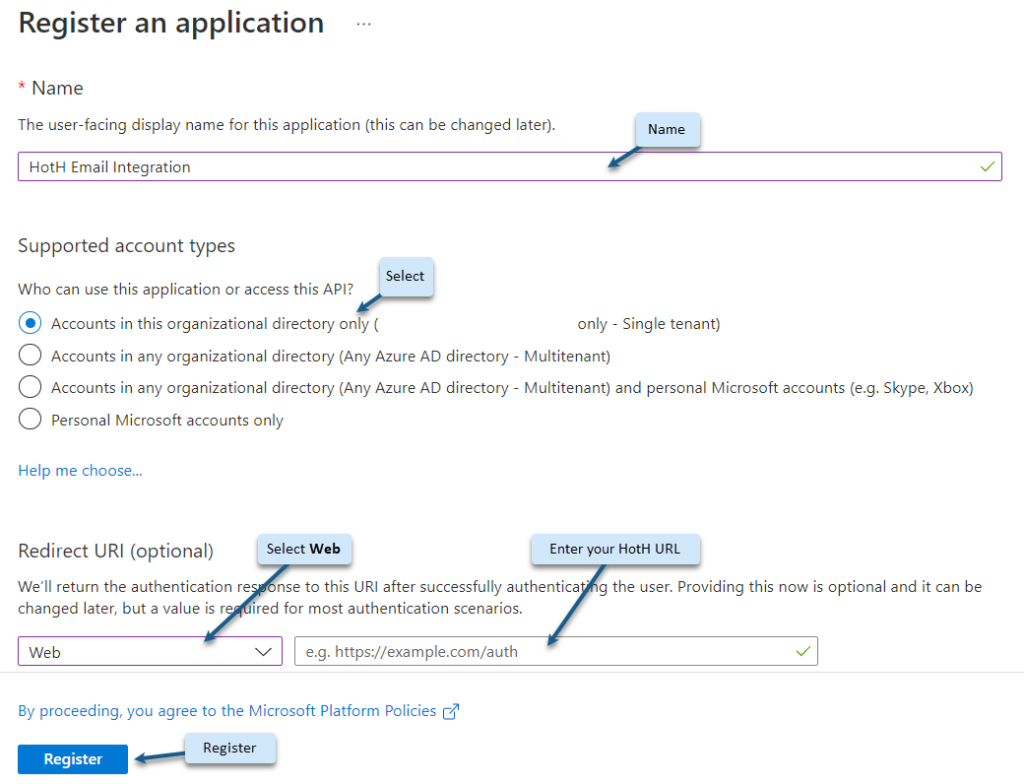 Integrating HotH with Azure Active Directory - Email Setup for a Shared ...